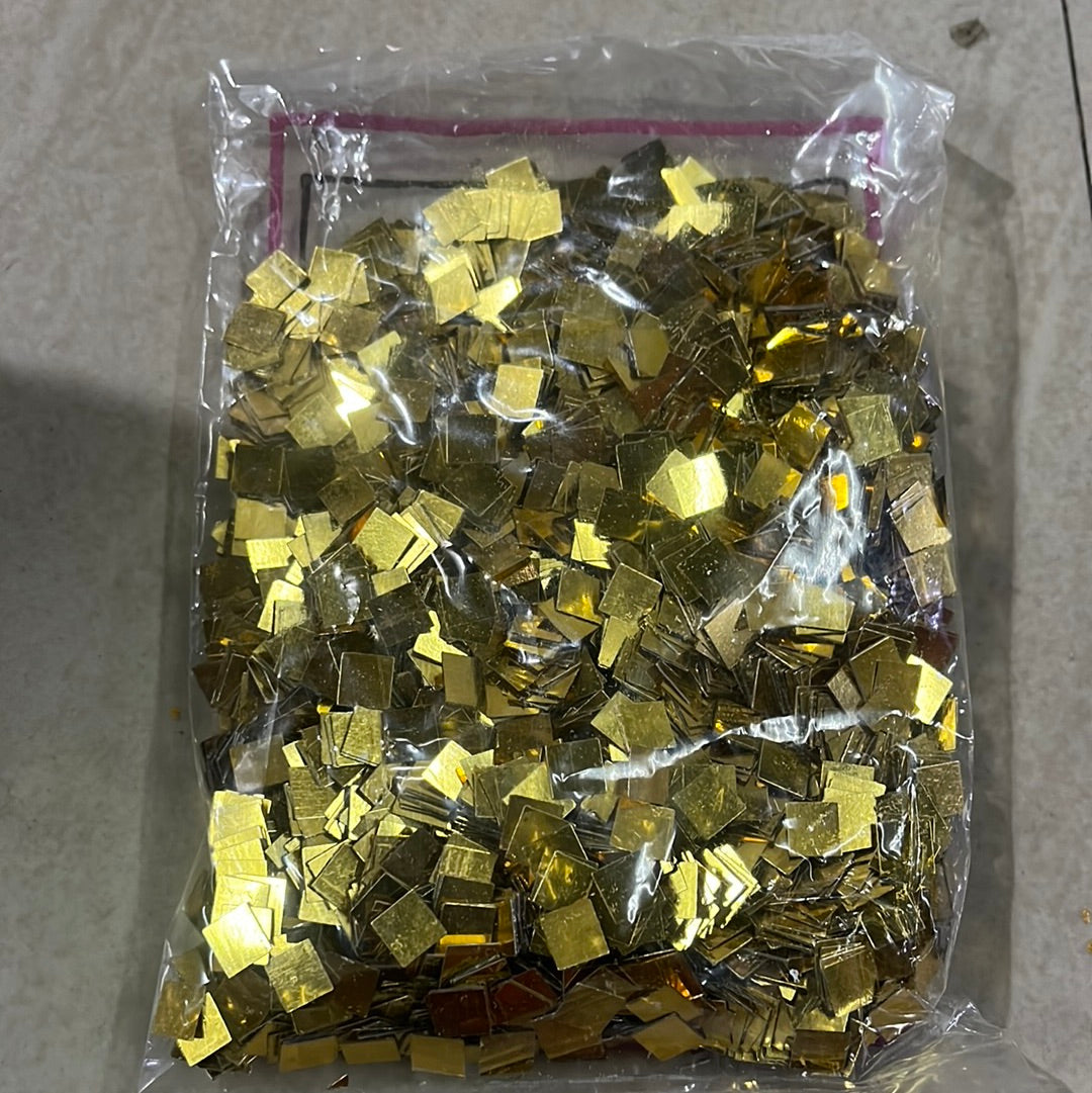 6x6 gold square sequence 100g 1pack-555C – KnowHowArtCraft