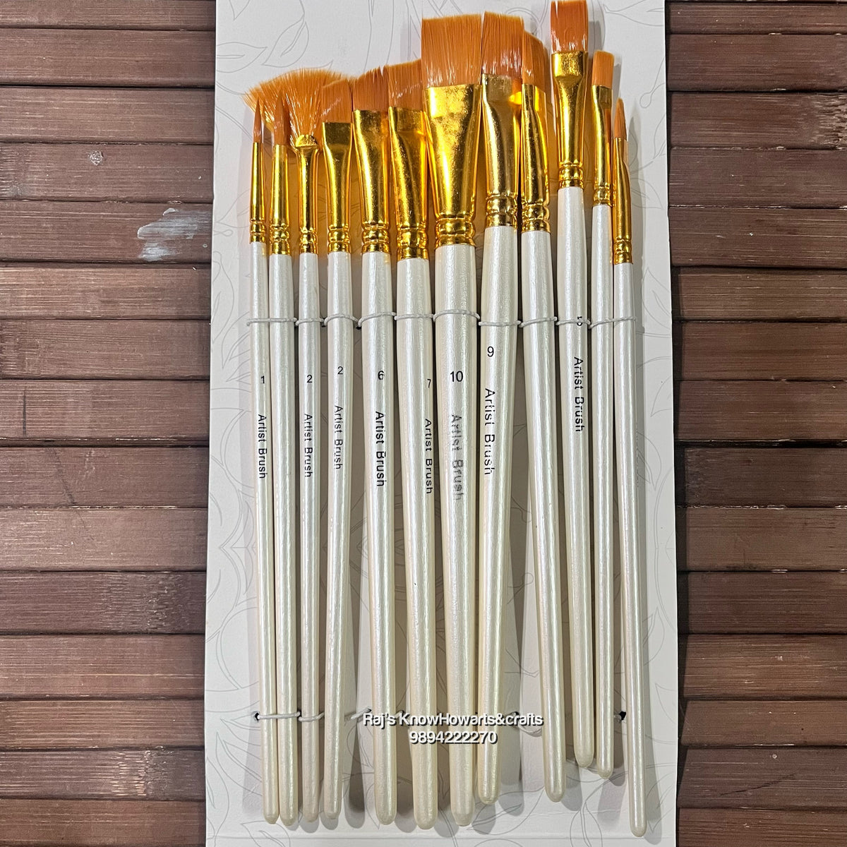 Worison Special Brush set of 10 – KnowHowArtCraft