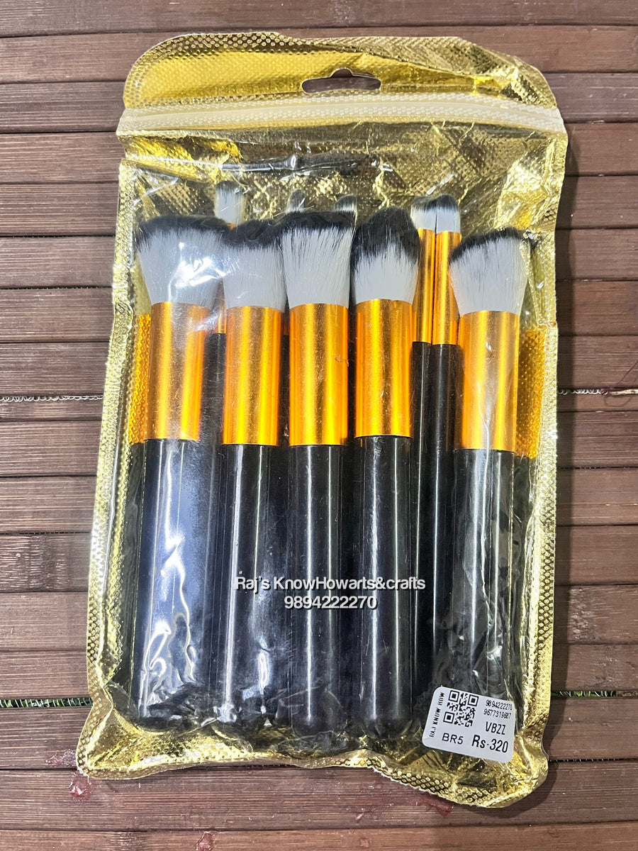 Makeup shading Brush set 10pcs – KnowHowArtCraft