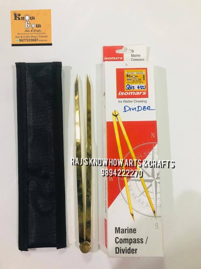 Isomars marine Compass/Divider – KnowHowArtCraft