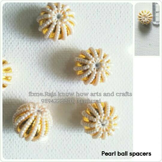 1cm pearl spacers – KnowHowArtCraft