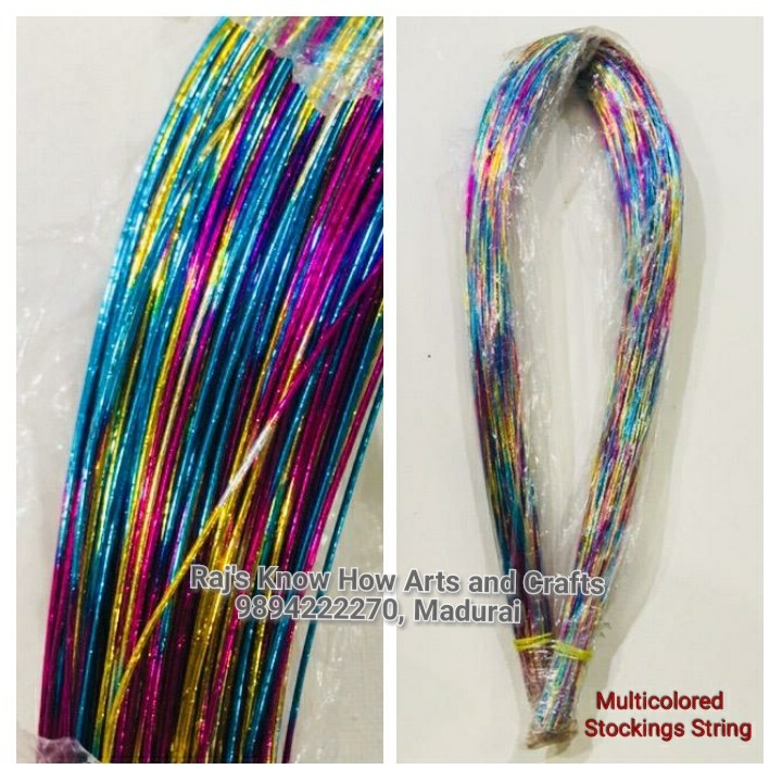 Multicolored Flower String-1 Bundle – KnowHowArtCraft