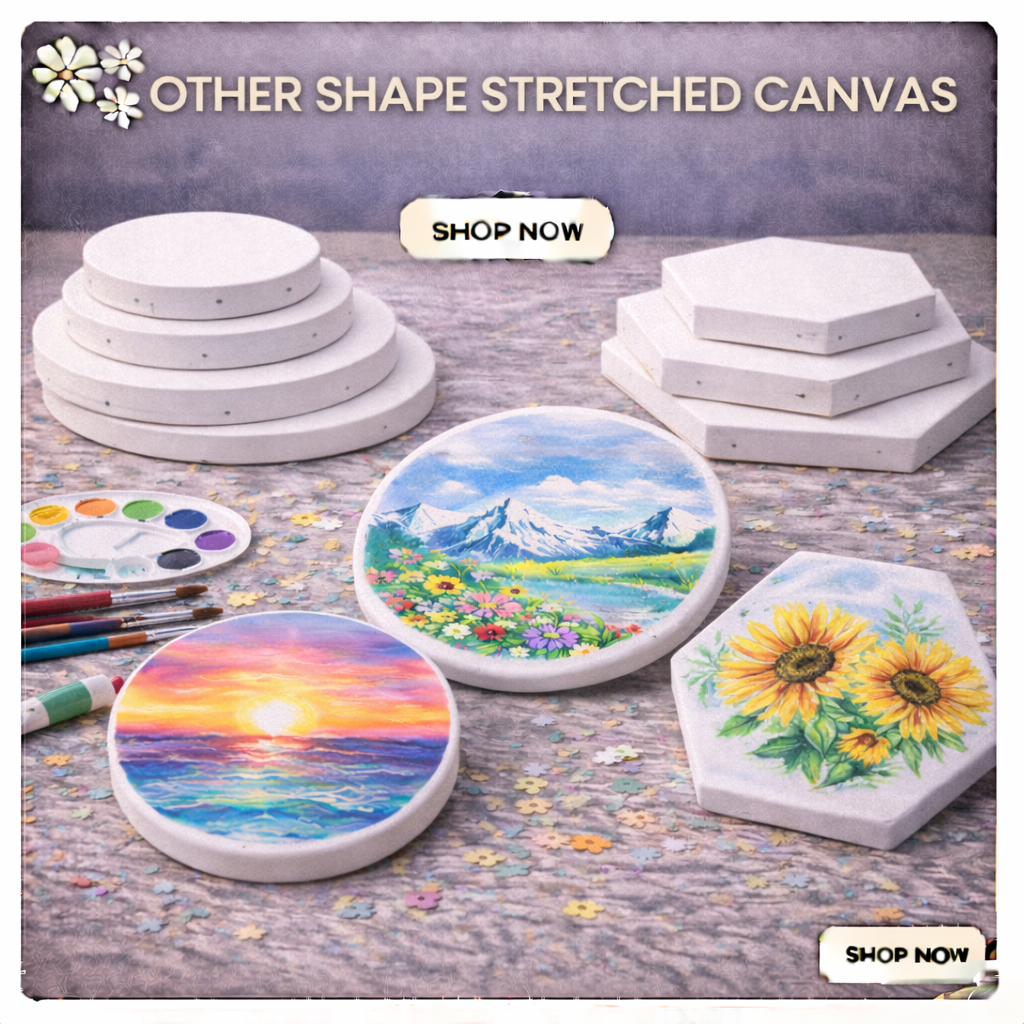 OTHER SHAPE STRETCHED CANVAS – Tagged "other canvas" – KnowHowArtCraft