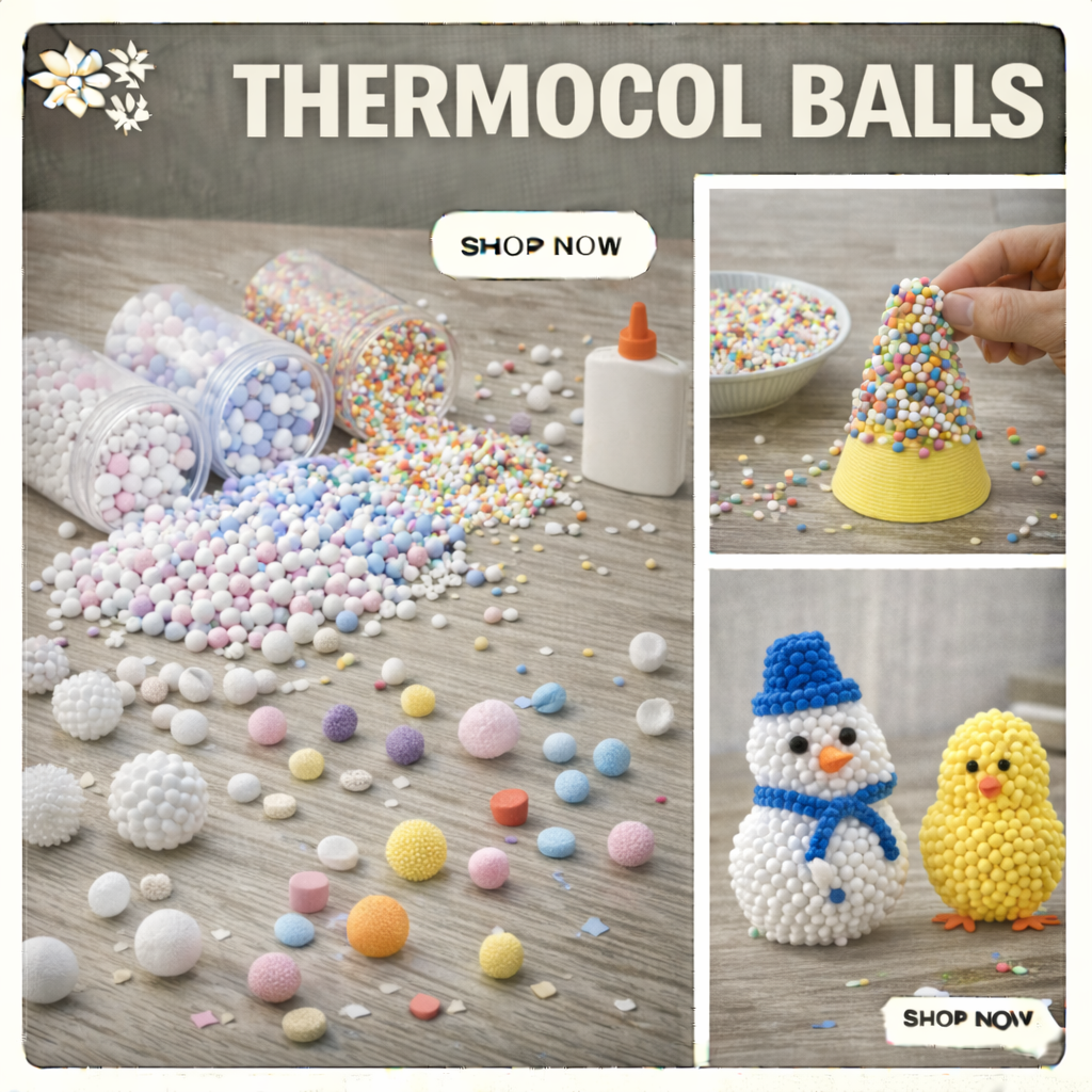 THERMOCOL BALLS – KnowHowArtCraft