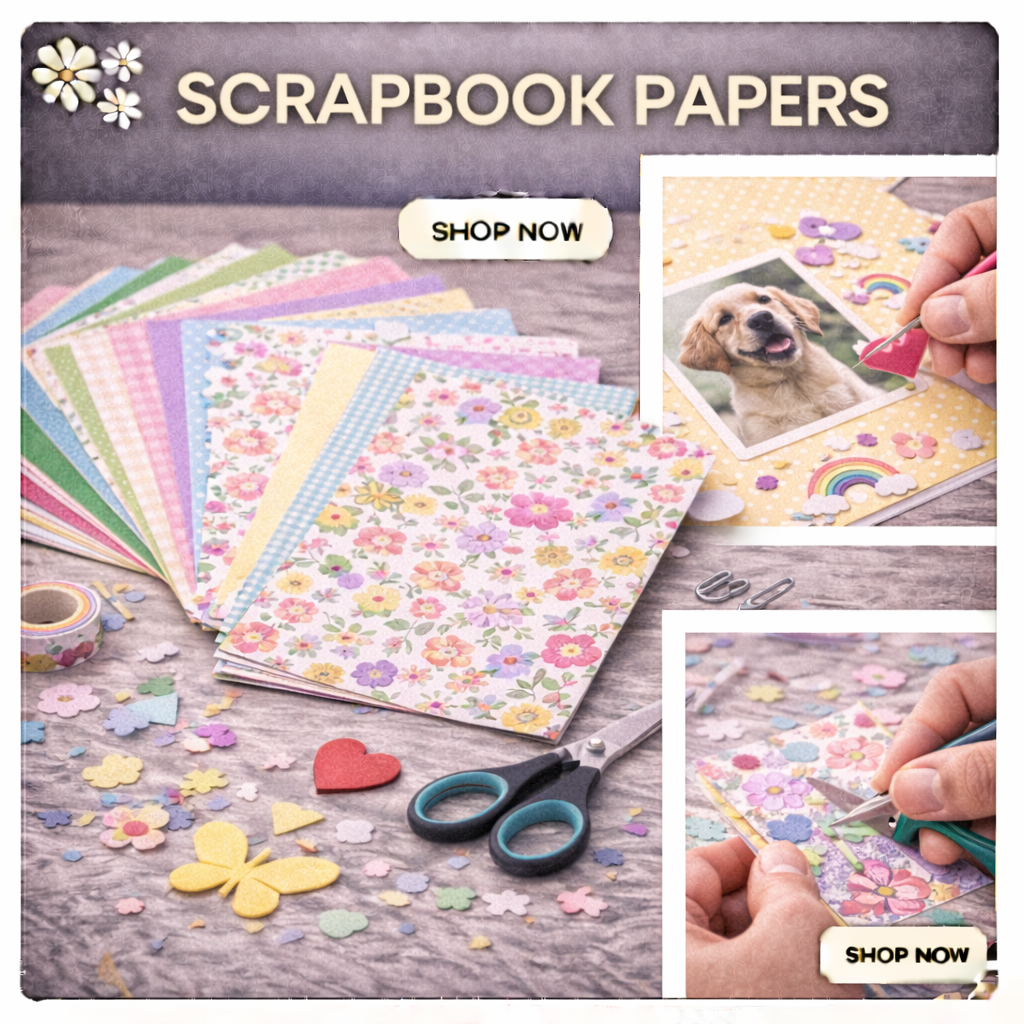 SCRAPBOOK PAPERS – KnowHowArtCraft