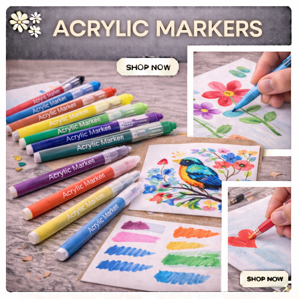 ACRYLIC MARKERS – KnowHowArtCraft