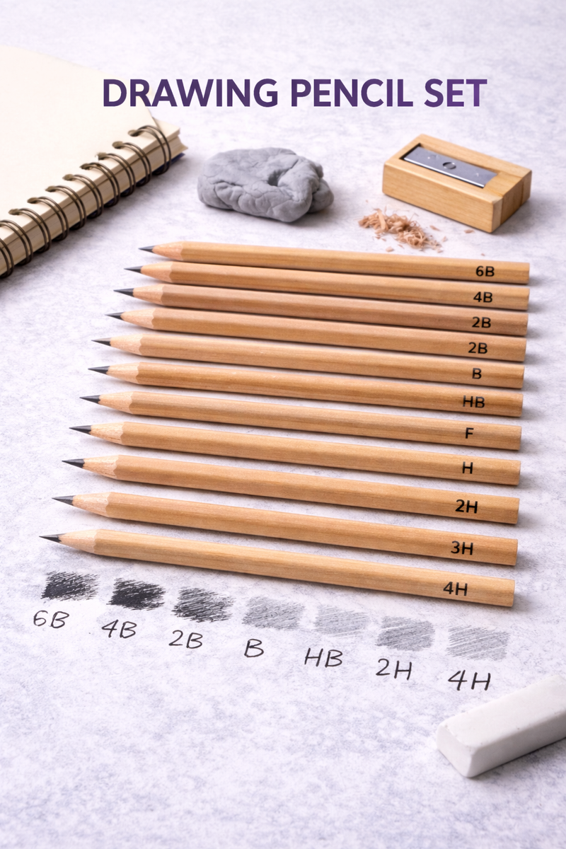 DRAWING PENCIL SET – KnowHowArtCraft