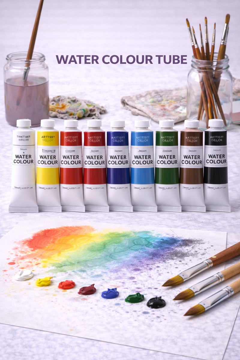 WATER COLOUR TUBE – KnowHowArtCraft