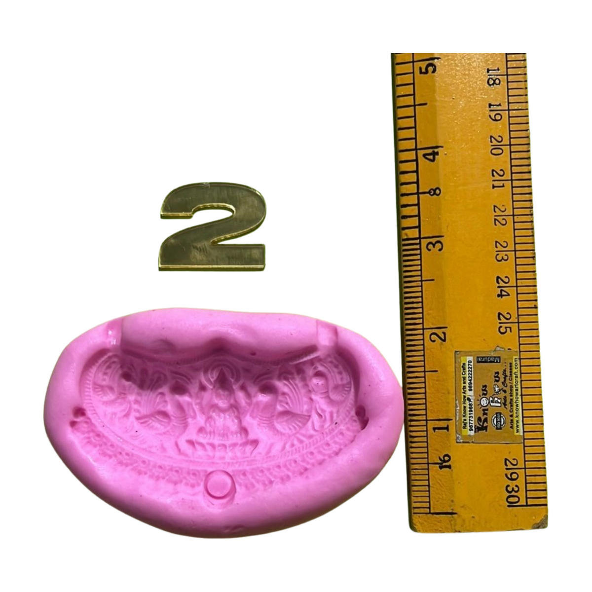 SILICON STUD PAD used for making terracotta ear studs and terracotta ...