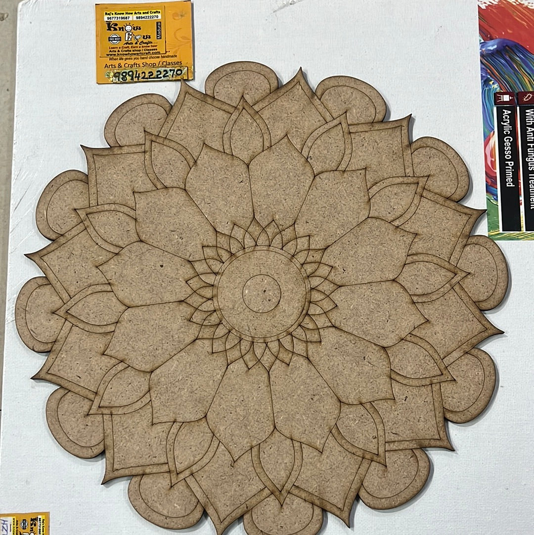 10 inch kids pre marked mdf cut out – KnowHowArtCraft