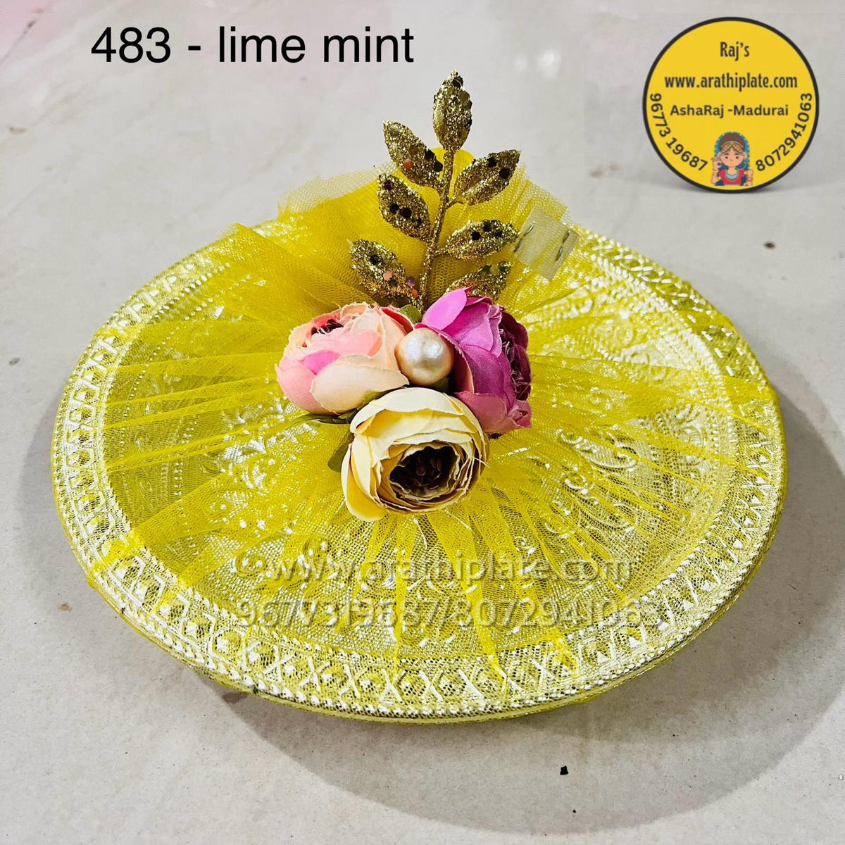 Wrapped trays Green Shade-16 trays – KnowHowArtCraft