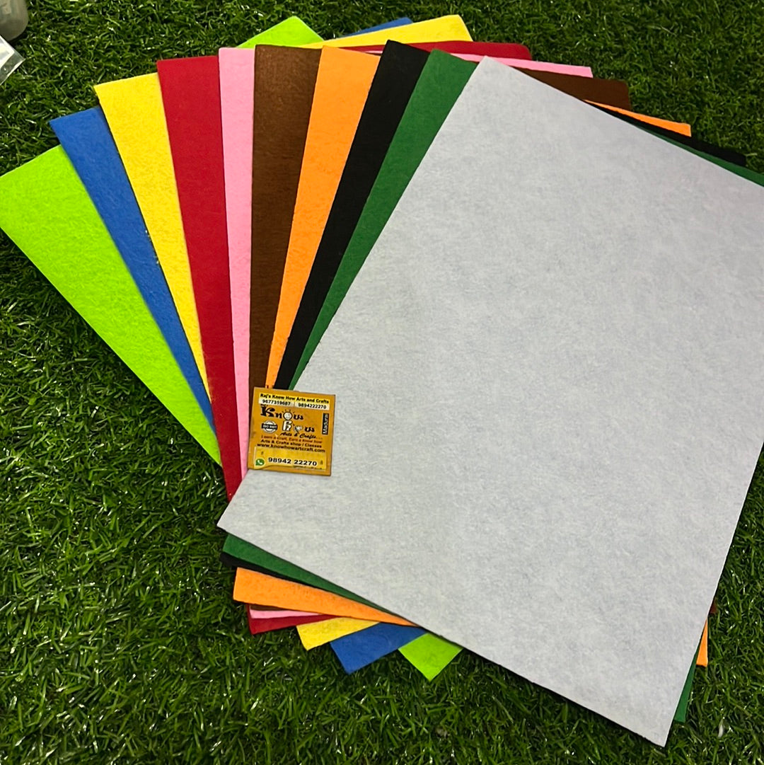 Velvet Board paper craft A4 sheet paper – KnowHowArtCraft
