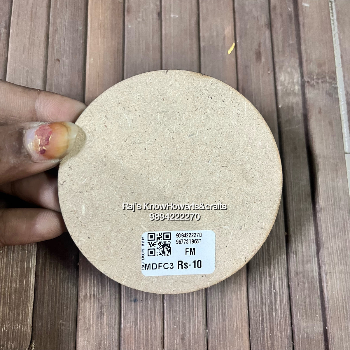 MDF CIRCLE 3 -MDFC3 – KnowHowArtCraft