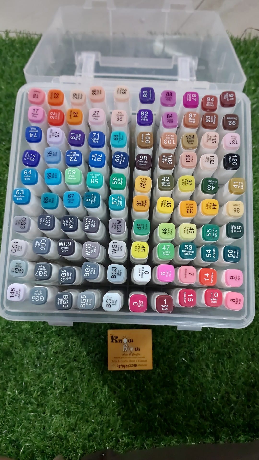 100 shade touch wood marker