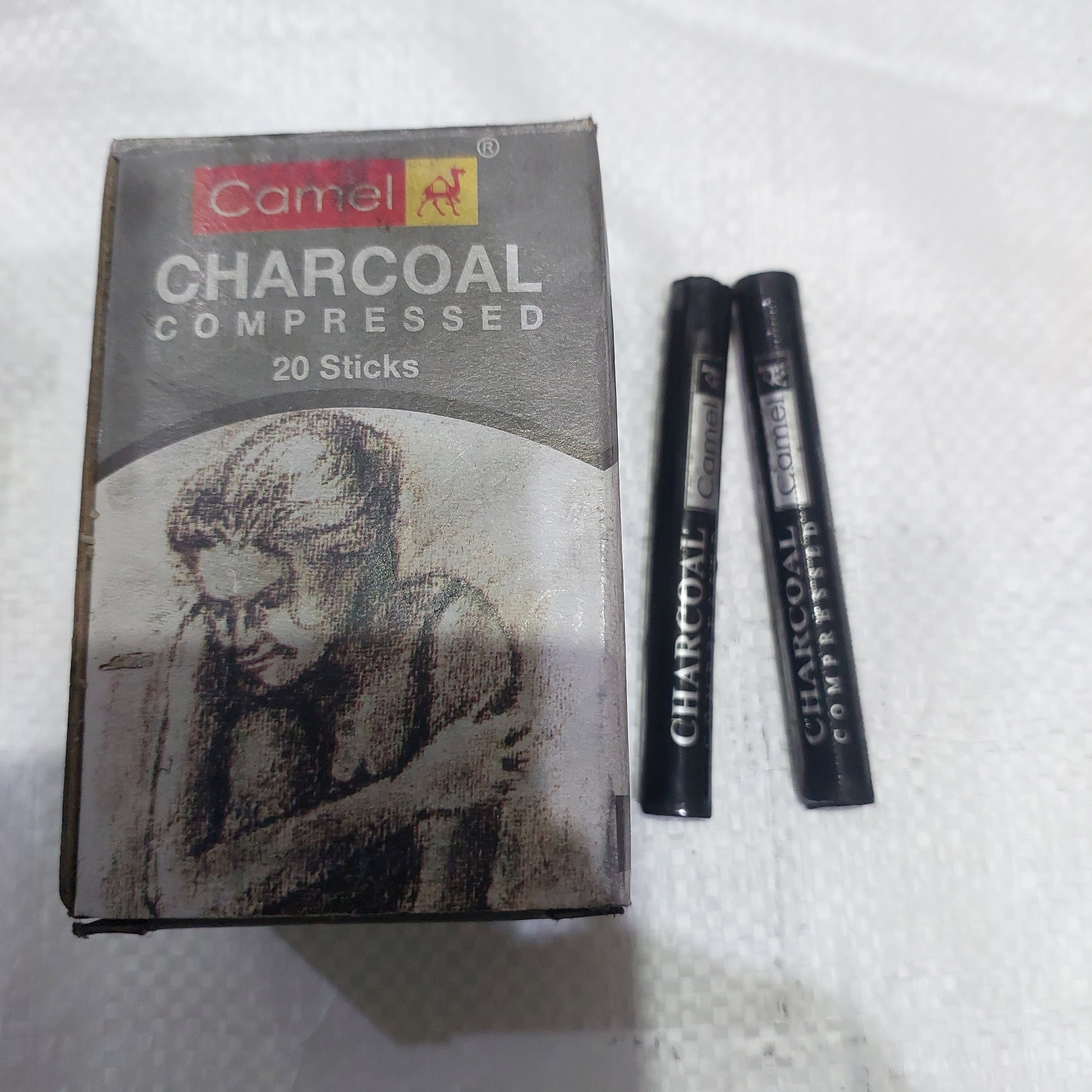 Charcoal compressed set of 2 – KnowHowArtCraft