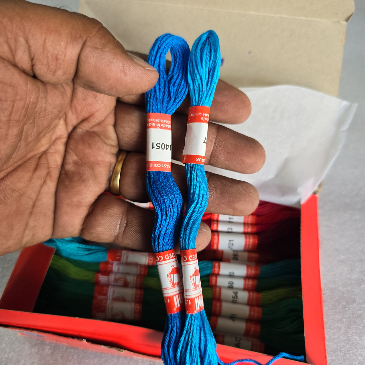 25 shadex2 Doli embroidery thread – KnowHowArtCraft