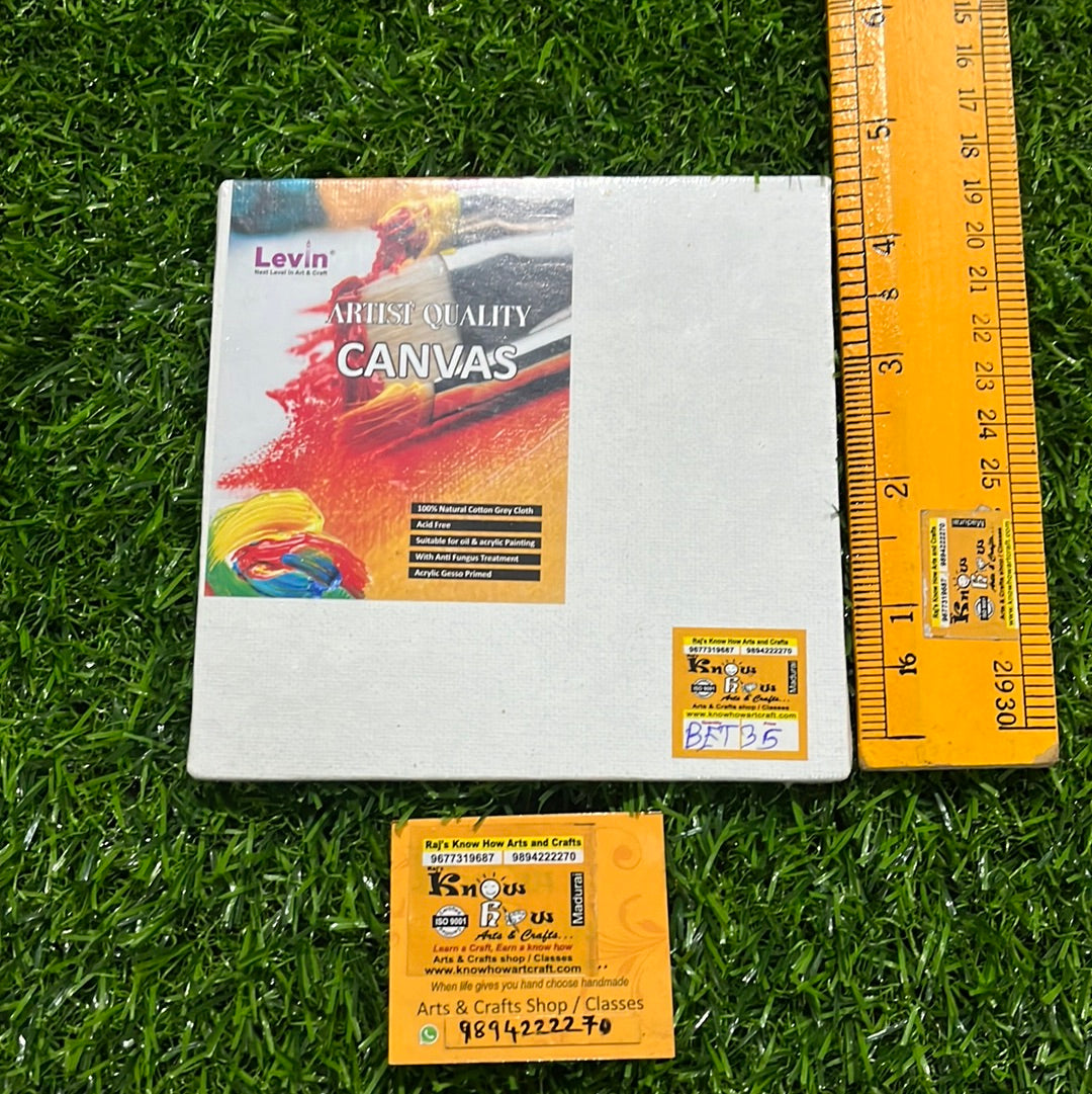 Canvas board 5x5 inch – KnowHowArtCraft