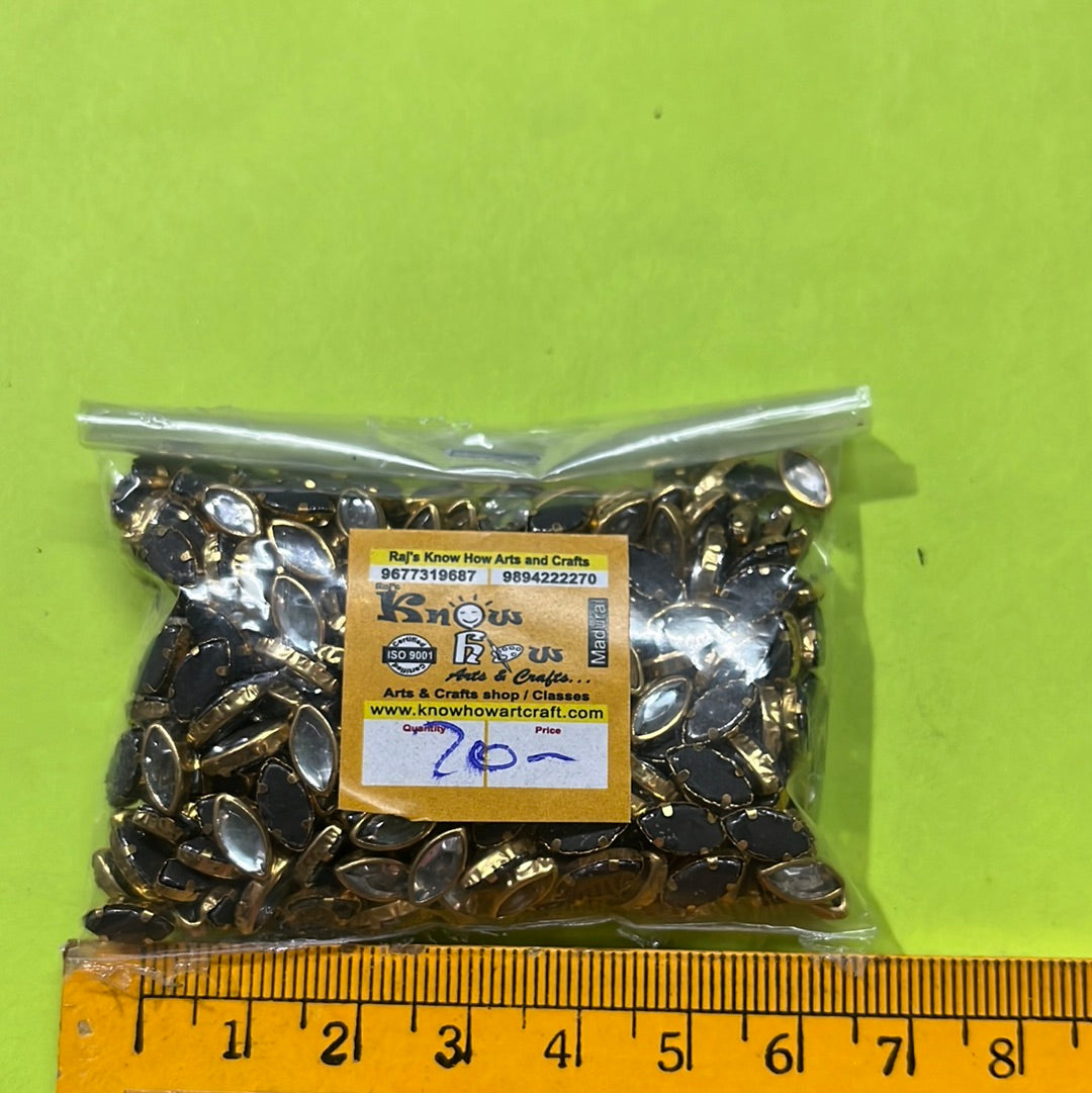 Thilagam big shape in 6mm 50 g frame stone – KnowHowArtCraft