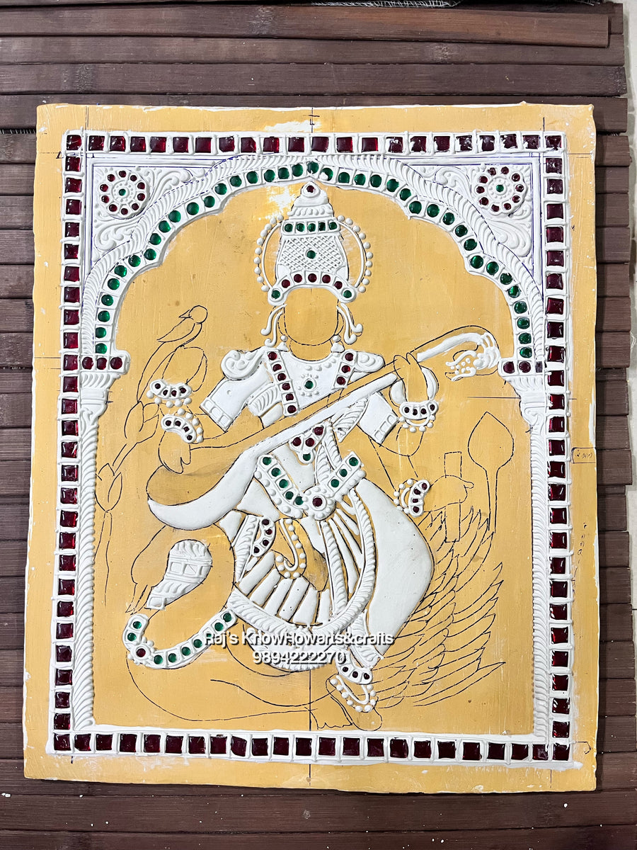 Saraswathi Semi finished muck board 10 x 12 -1 board – KnowHowArtCraft