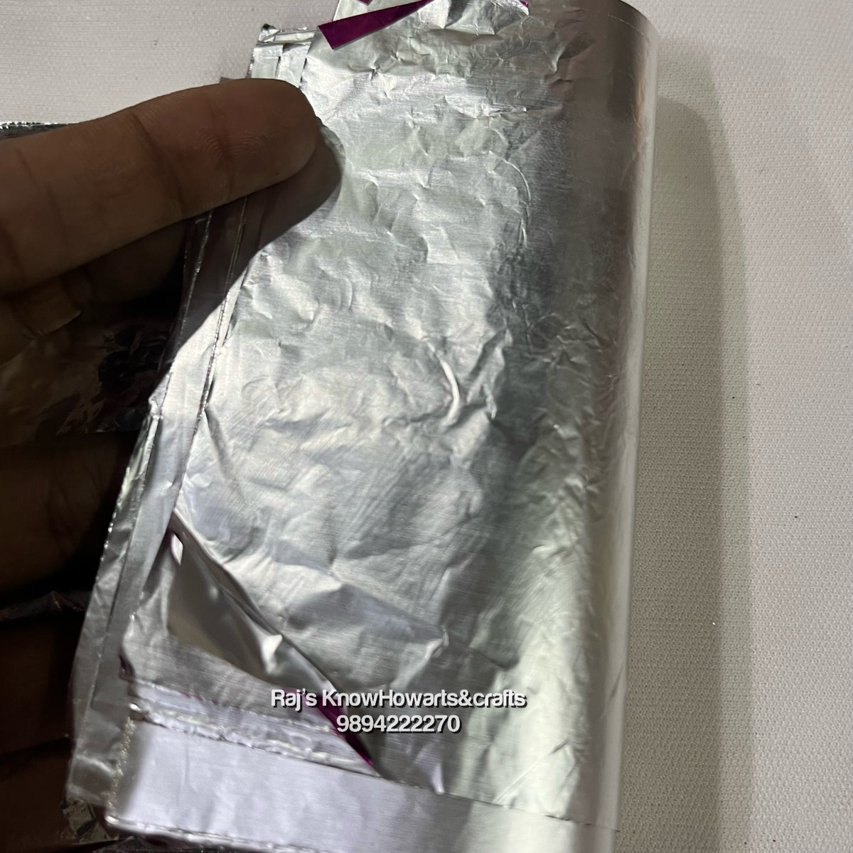 Aluminium foils multicolour – KnowHowArtCraft