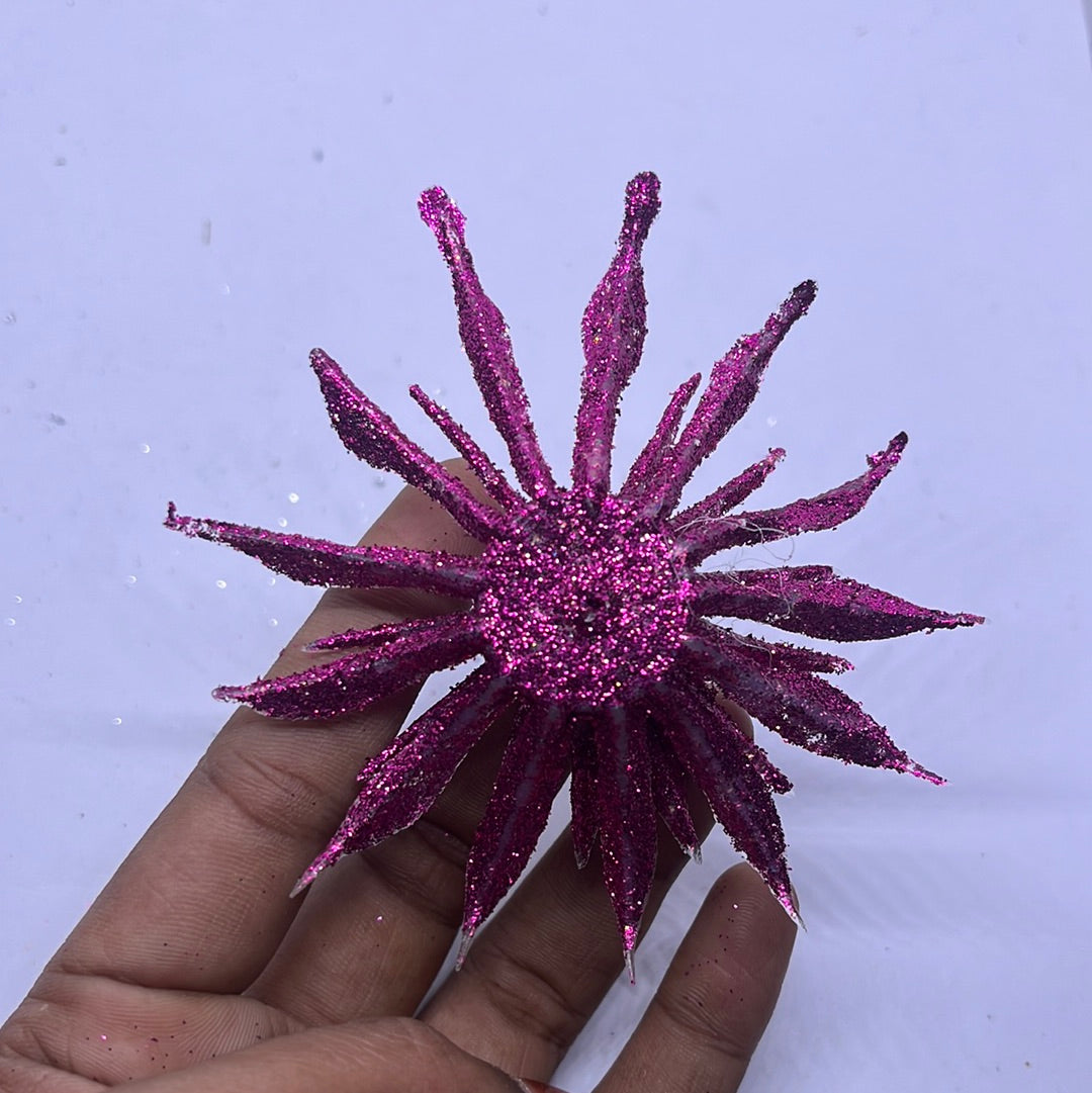 Acrylic fancy attractive artificial flower art and craft decoration ...