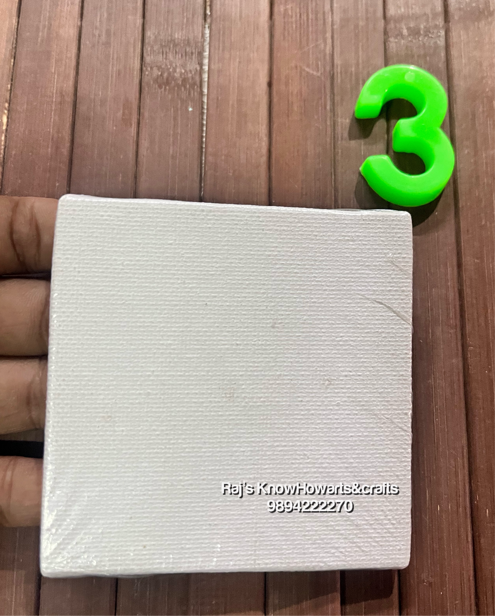 Canvas board 3x3 inch – KnowHowArtCraft