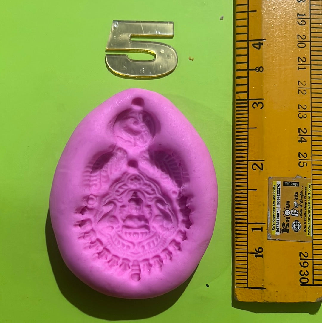 SILICON STUD PAD used for making terracotta ear studs and terracotta ...
