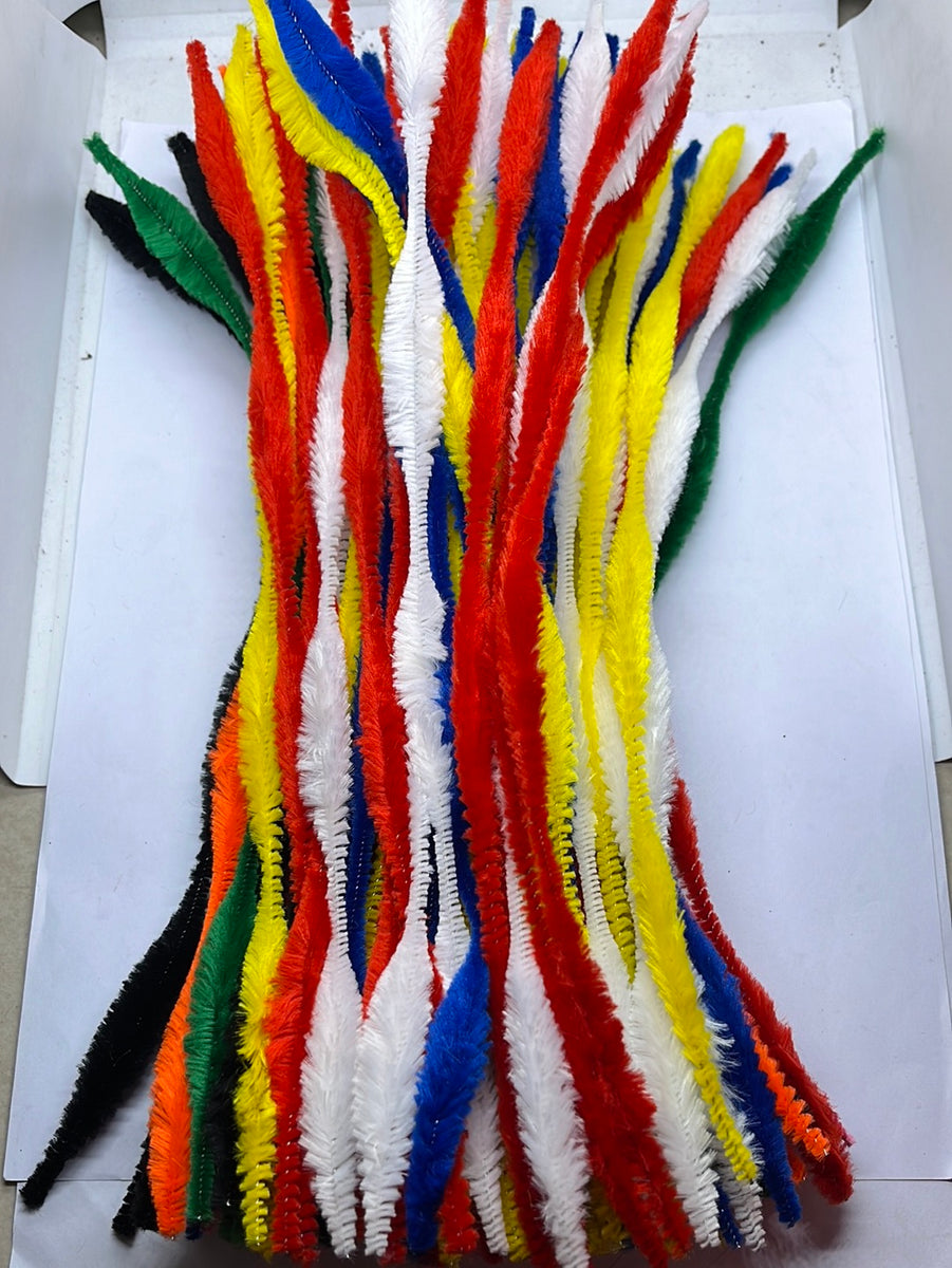 Rainbow flower string zigzag – KnowHowArtCraft