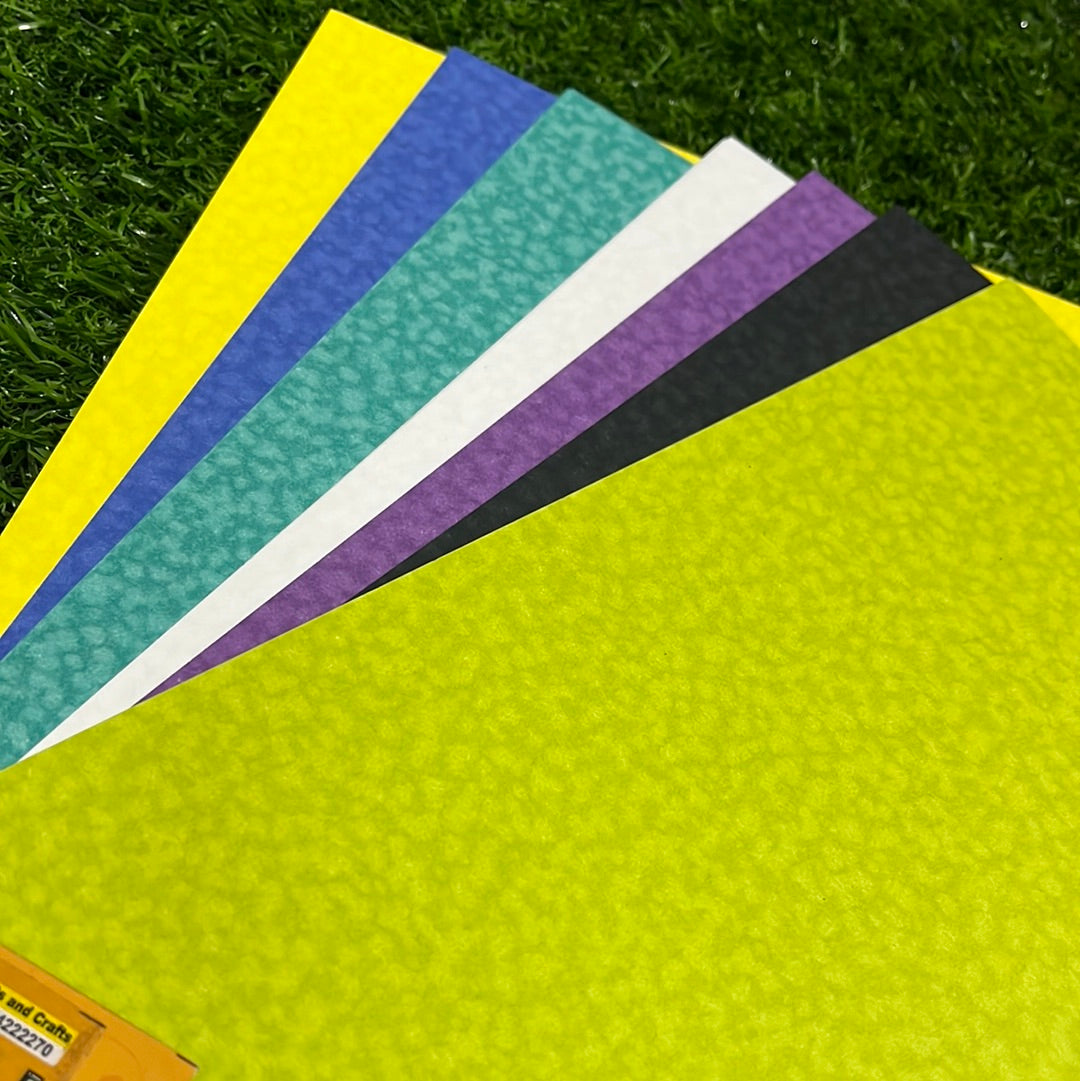 Color board paper A4 10 sheet paper – KnowHowArtCraft