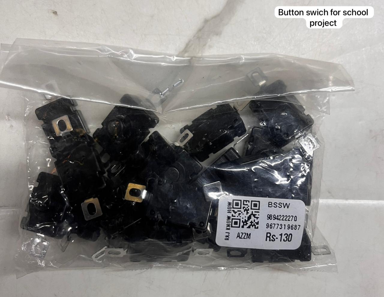 Button switch for school project-BSSW 10 piece – KnowHowArtCraft