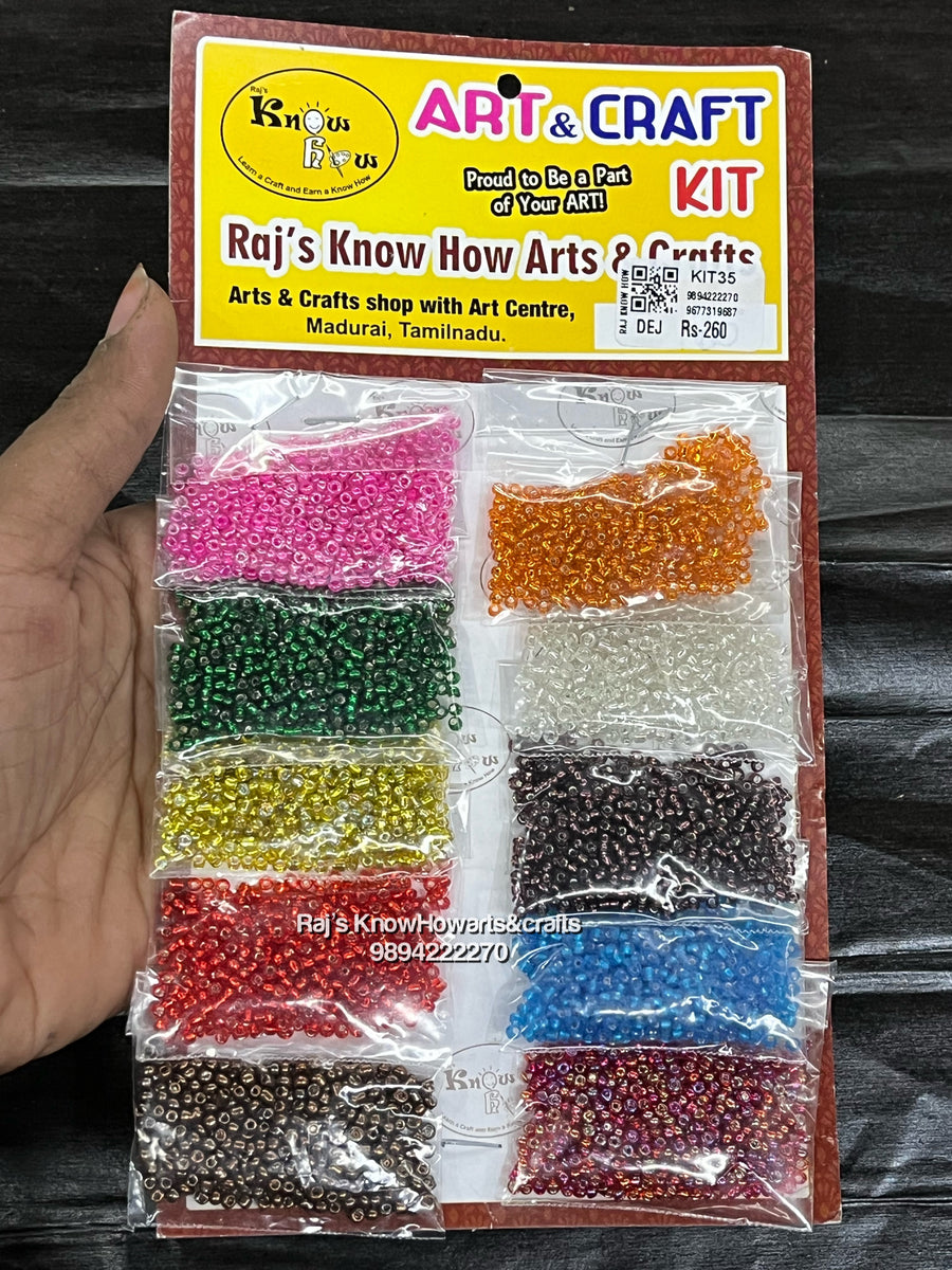 SEED BEAD KIT - KIT35 – KnowHowArtCraft