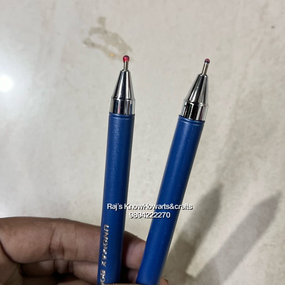 Unomax liquid ballpoint pen 1.0mm- 2 pc – KnowHowArtCraft