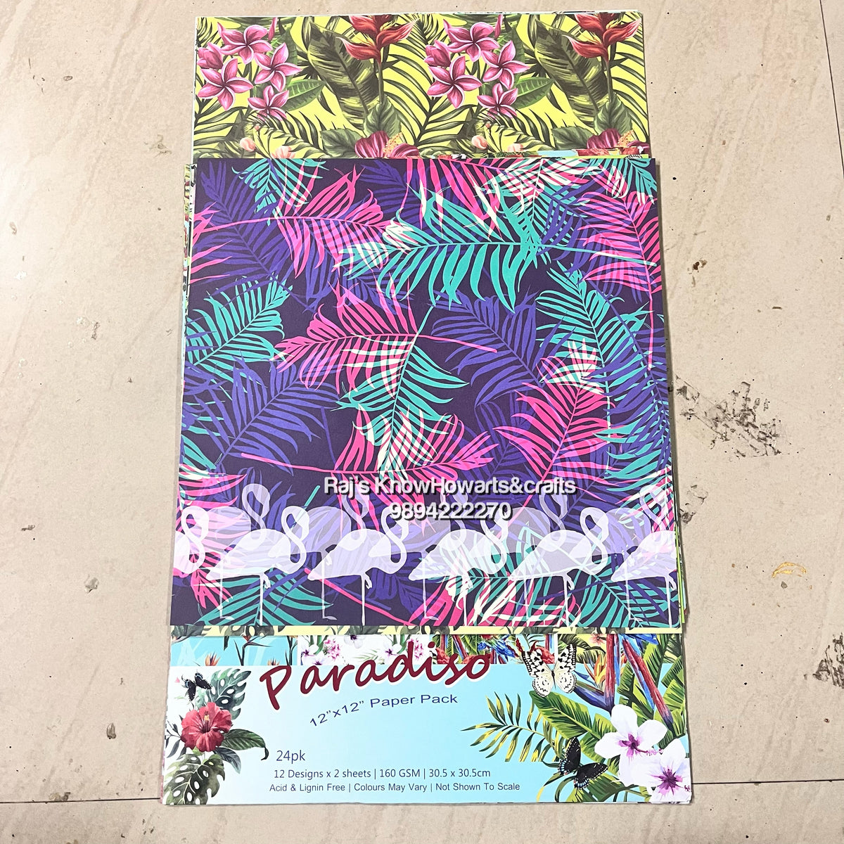 12 x 12 Design Papers – KnowHowArtCraft