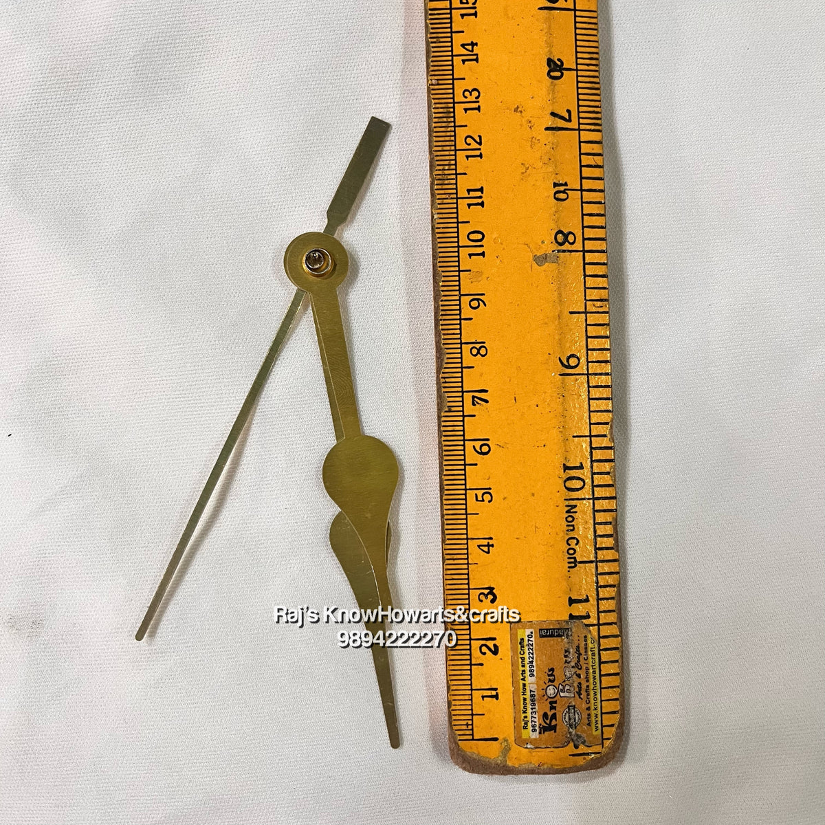 Premium Clock Handles Gold - 1 pc – KnowHowArtCraft