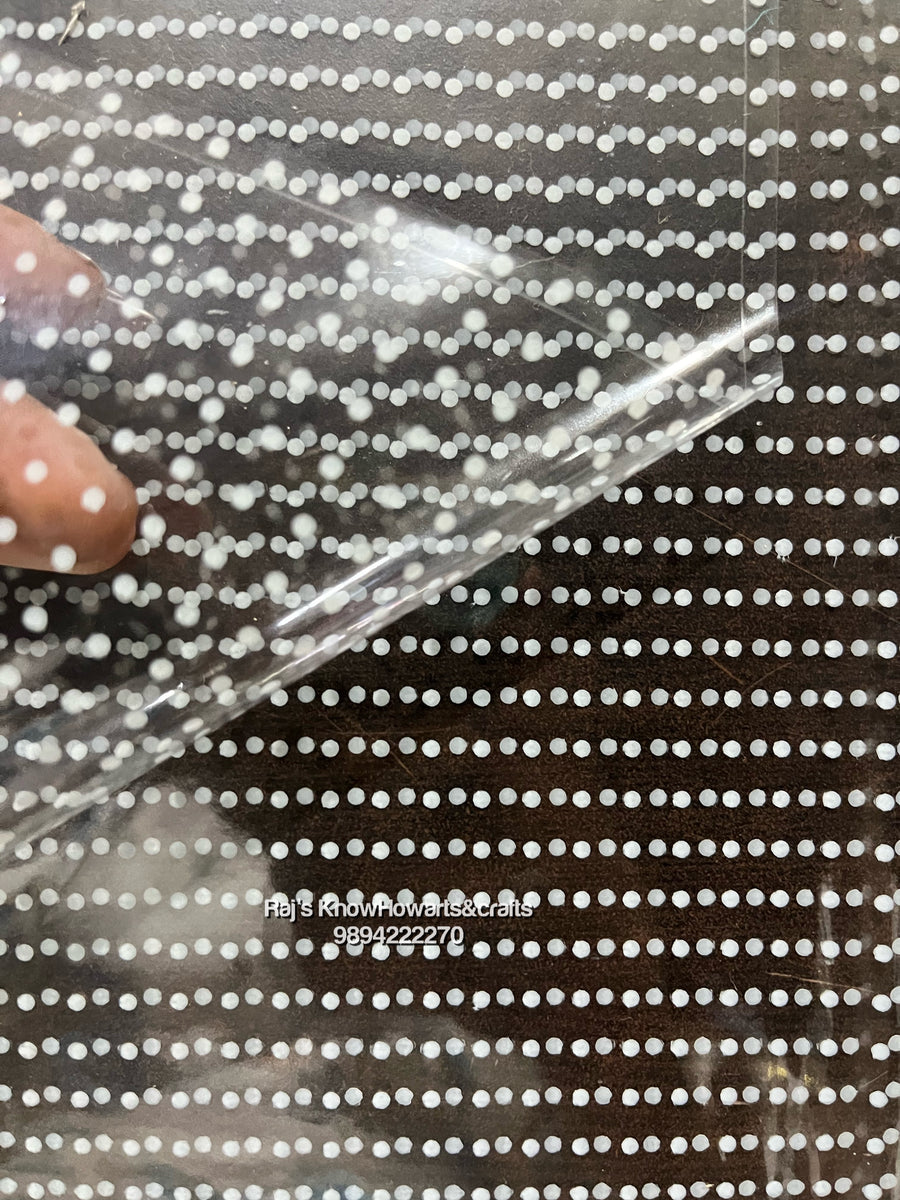 Transparent Black Gift Paper 20 sheet pack – KnowHowArtCraft