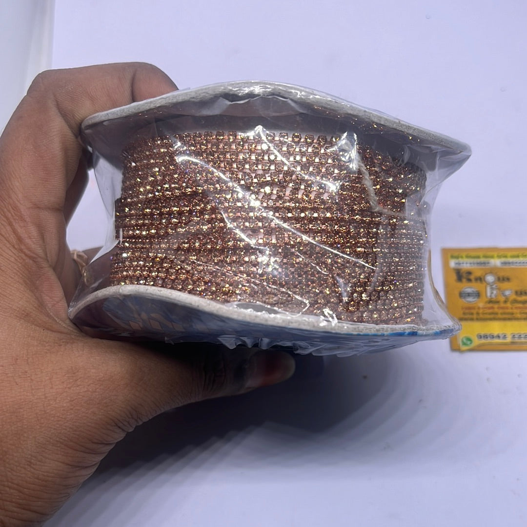 White Stone chain-14pp small Size – KnowHowArtCraft