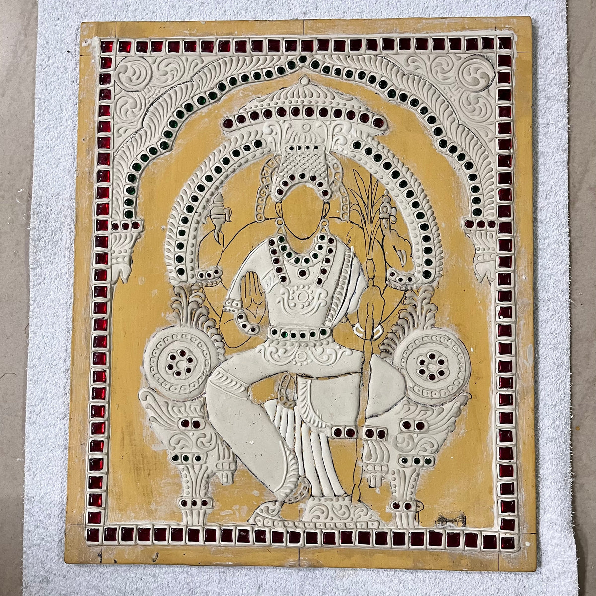 Raja Rajeshwari finished muck board 10 x 12 -1 board – KnowHowArtCraft