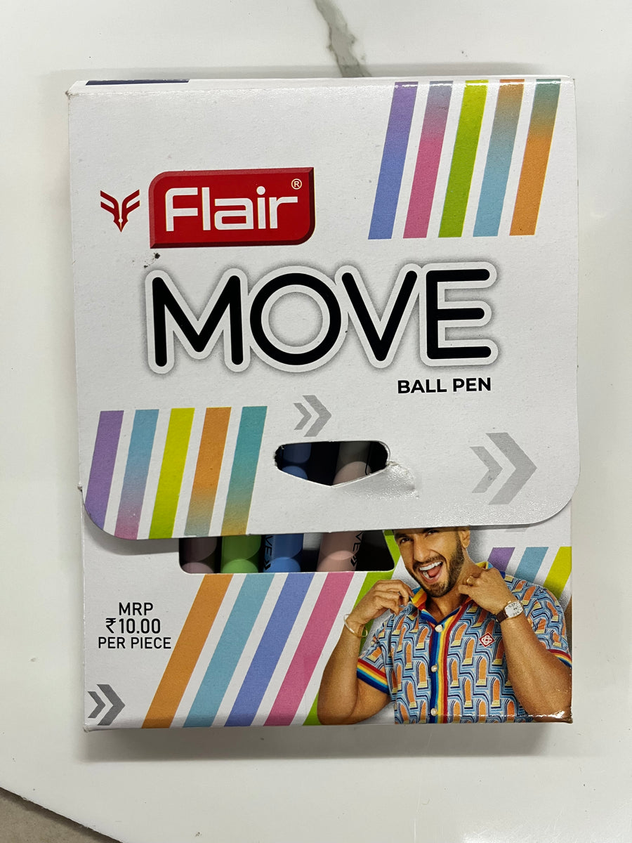 Flair Move Ball Pen blue – KnowHowArtCraft