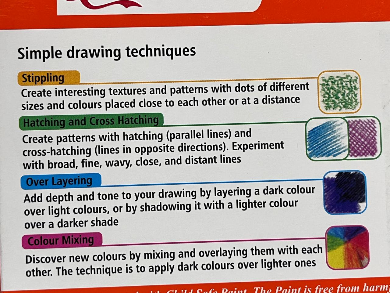 Love art 24 Tri art colour pencil – KnowHowArtCraft