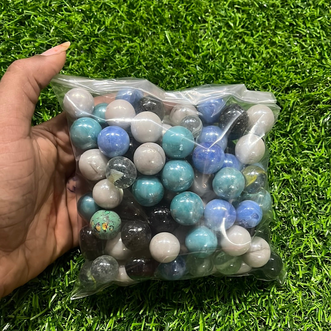 Natural mini crystal ball 100 g – KnowHowArtCraft