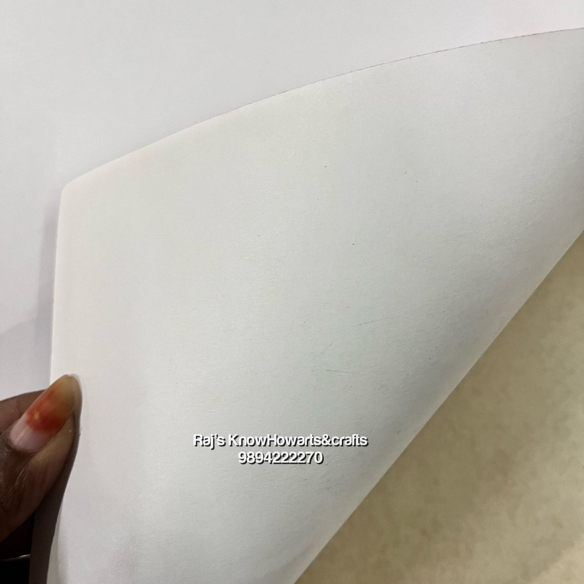 White Thick Chart -4 charts – KnowHowArtCraft