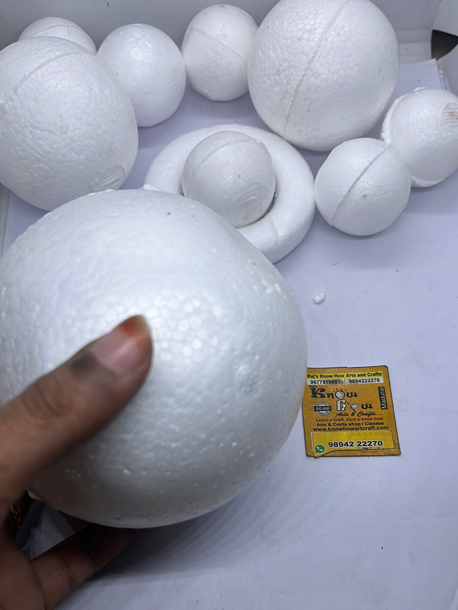 Thermocol solar system – KnowHowArtCraft