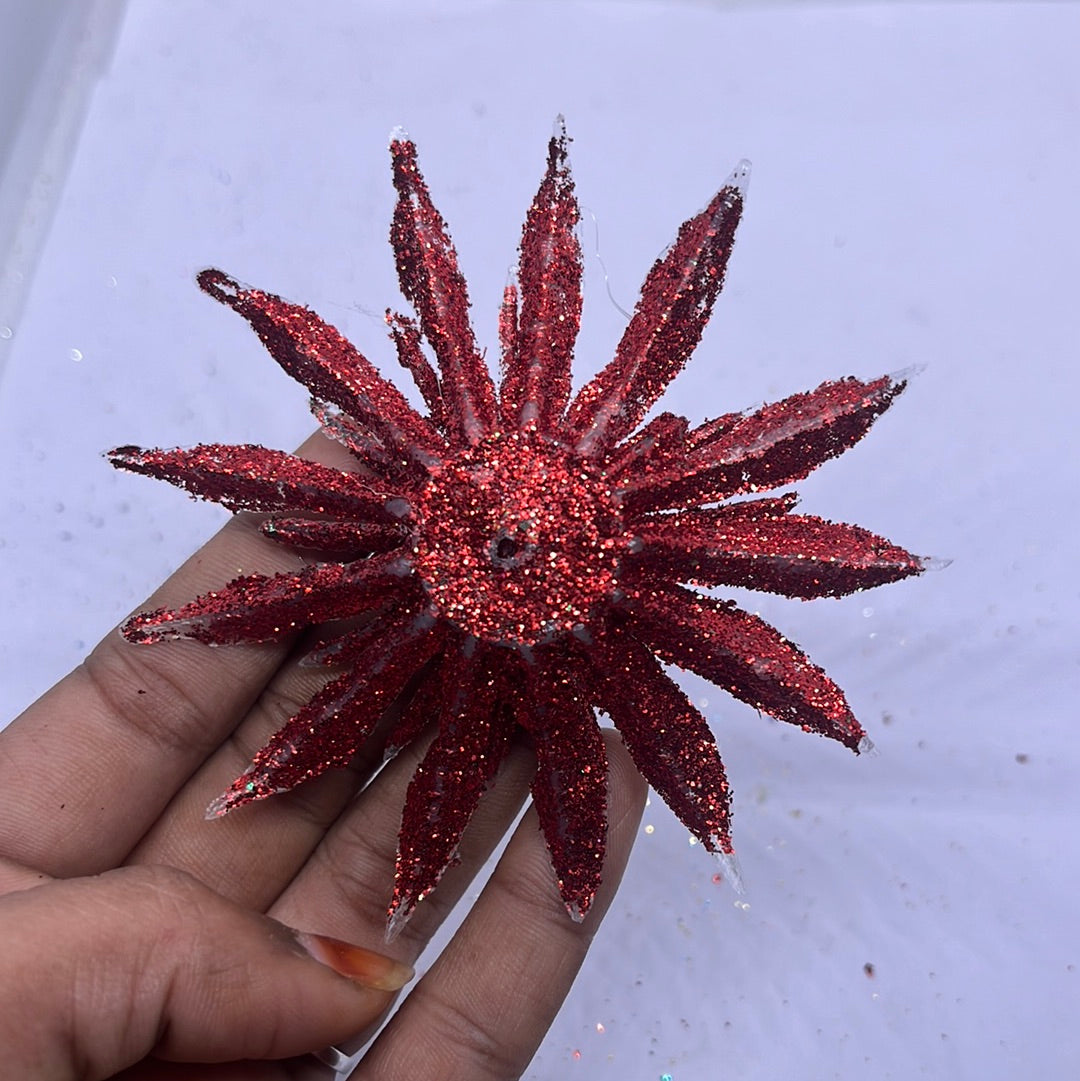 Acrylic fancy attractive artificial flower art and craft decoration ...