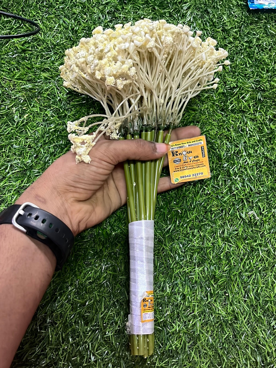 Ivory pollen bunch – KnowHowArtCraft