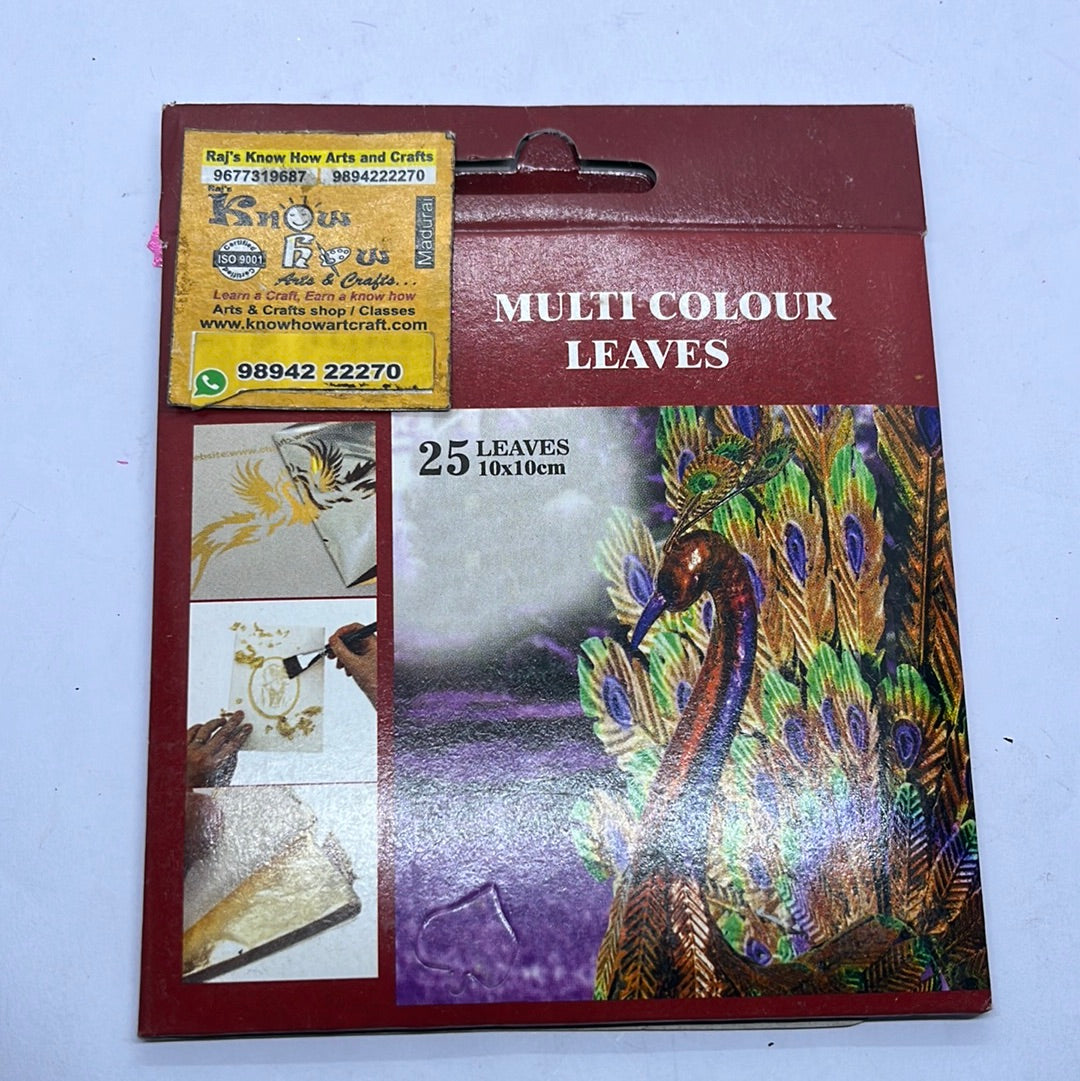 Synthetic gold foil – KnowHowArtCraft