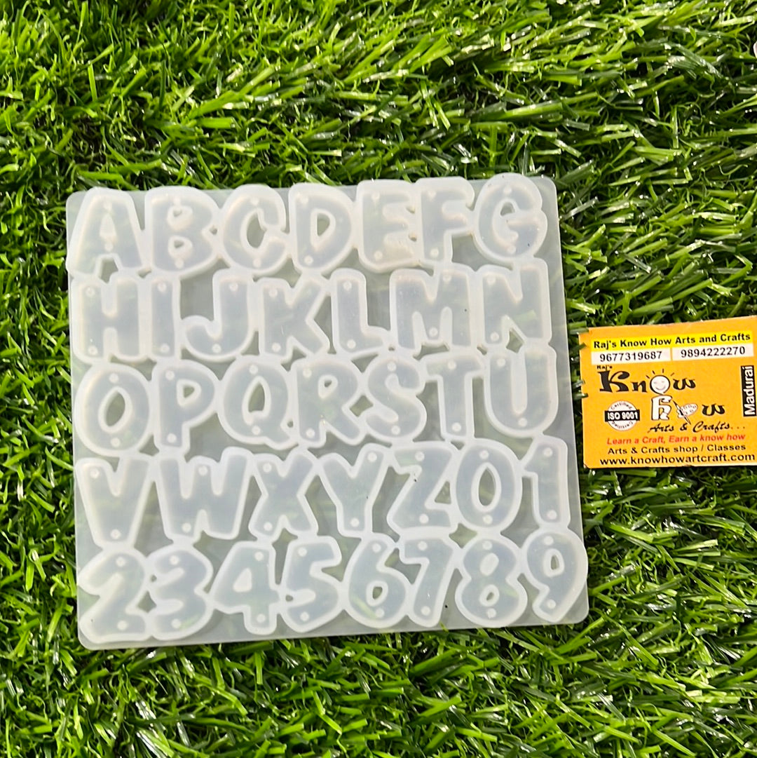 ABCD small mold – KnowHowArtCraft