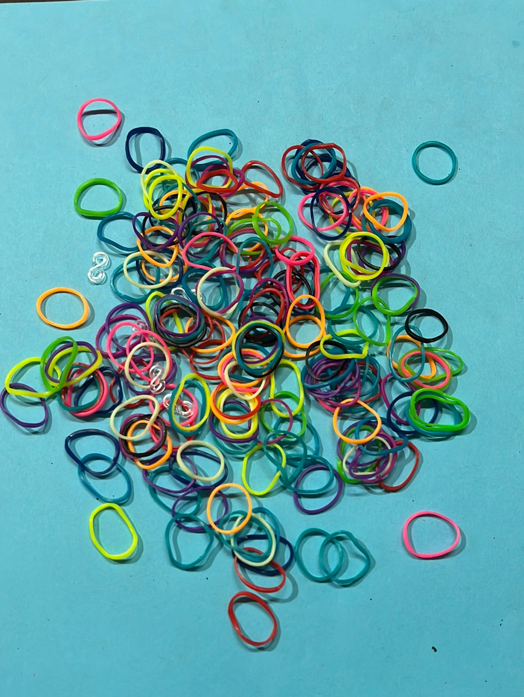 Colorful loom bands label free rubber bands – KnowHowArtCraft