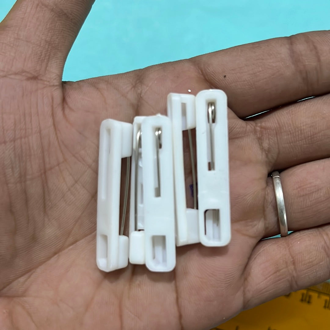 Plastic safety pins 5 piece – KnowHowArtCraft