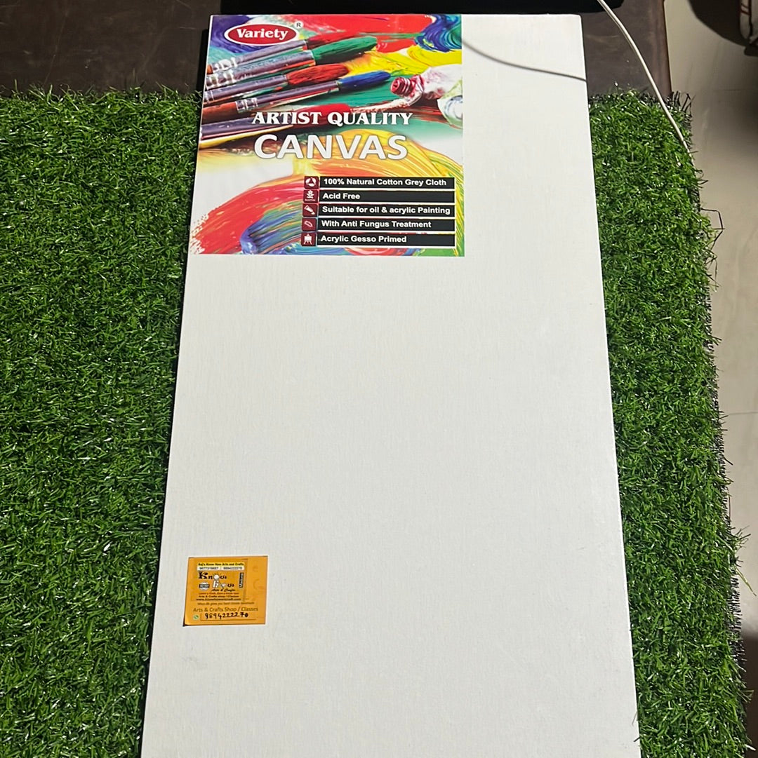 Canvas board 12x24 inch – KnowHowArtCraft