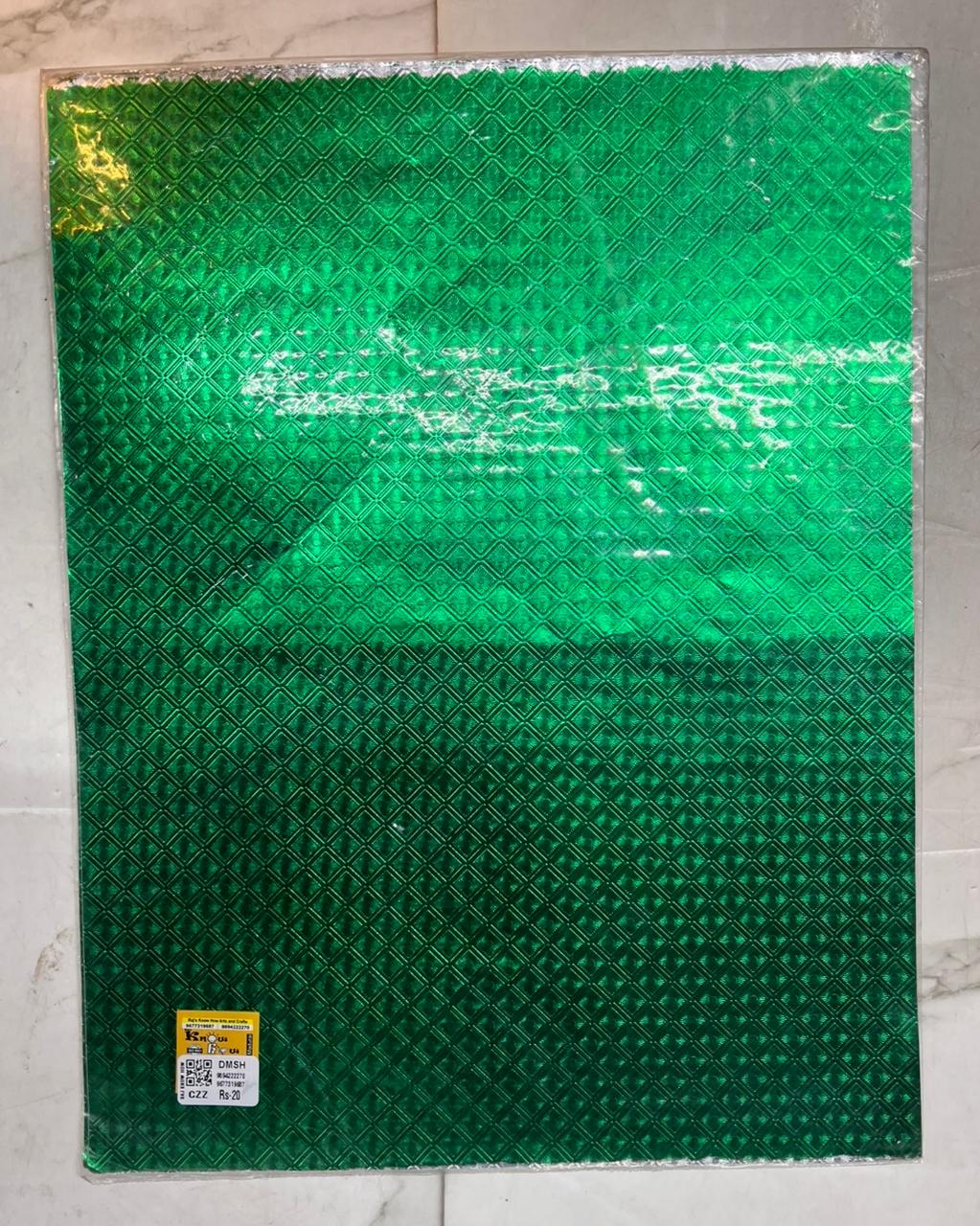 Diamond metalic Green(10 sheet) – KnowHowArtCraft